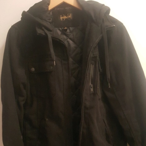 Helix | Jackets & Coats | Helix Black Jacket | Poshmark